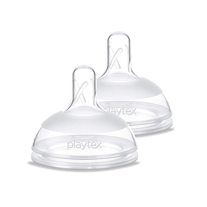 Biberón Playtex Baby NATURALATCH Transparente Flujo Lento 2 Unidades ...