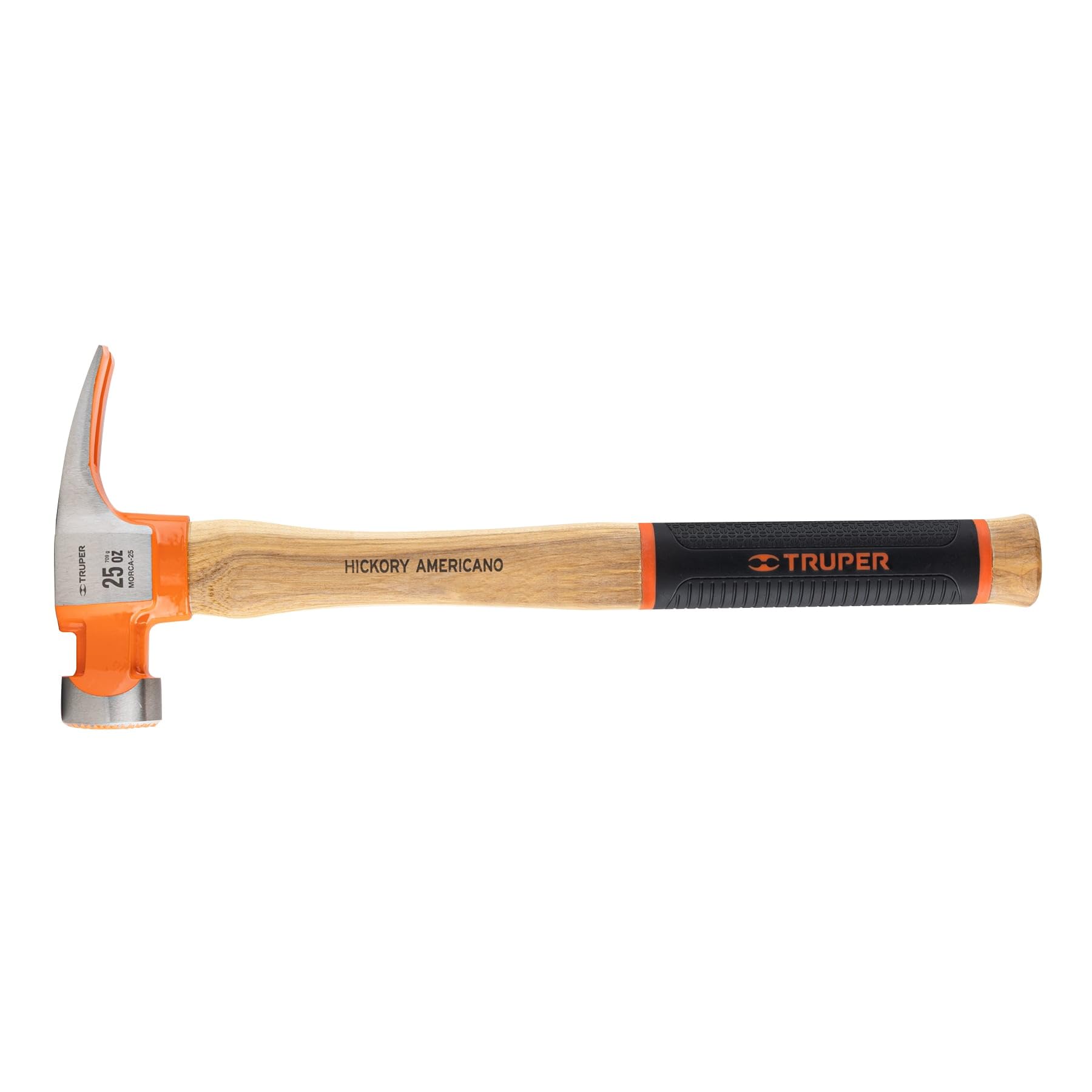 Truper MORCA-25, Martillo California Ripper, boca fresada, 25 oz, hick ...