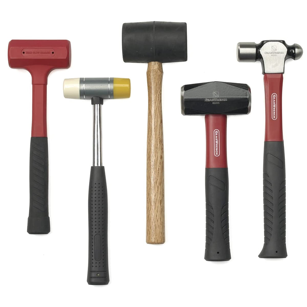 Juego de Martillos Gearwrench 5 Piezas 82303D – Cremas y Más