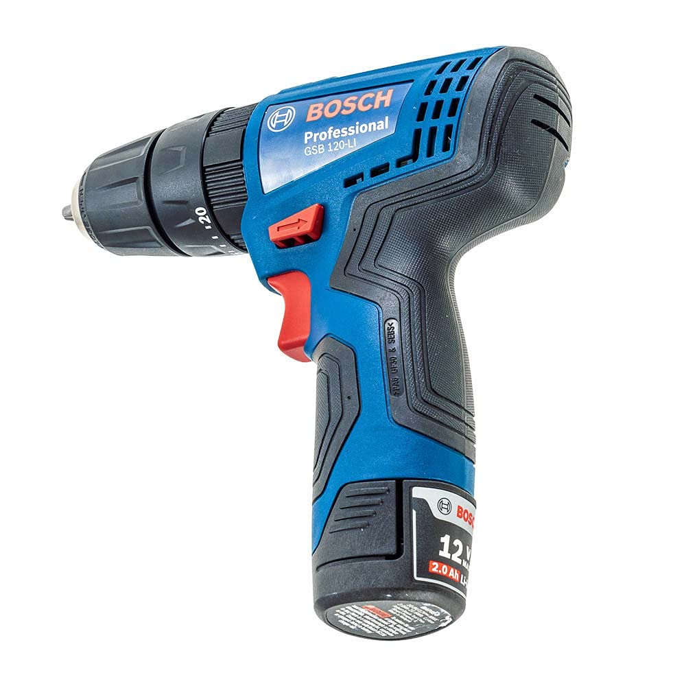 Bosch Rotomartillo inalámbrico GSB 120-LI, 12V 1 bateria y maletín ...