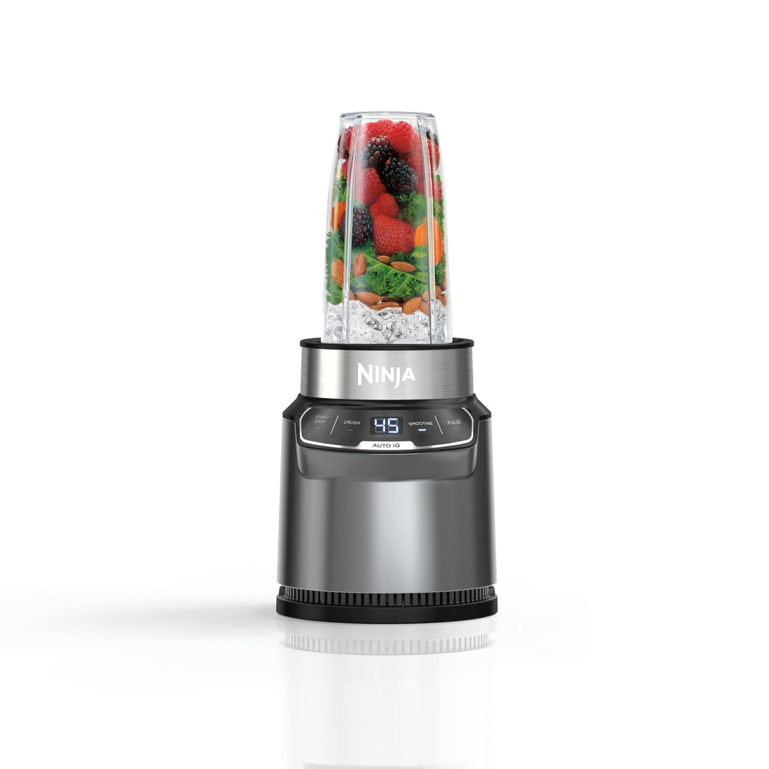 Extractor de Nutrientes Ninja Gris con 2 Programas Auto-iQ – Cremas y Más
