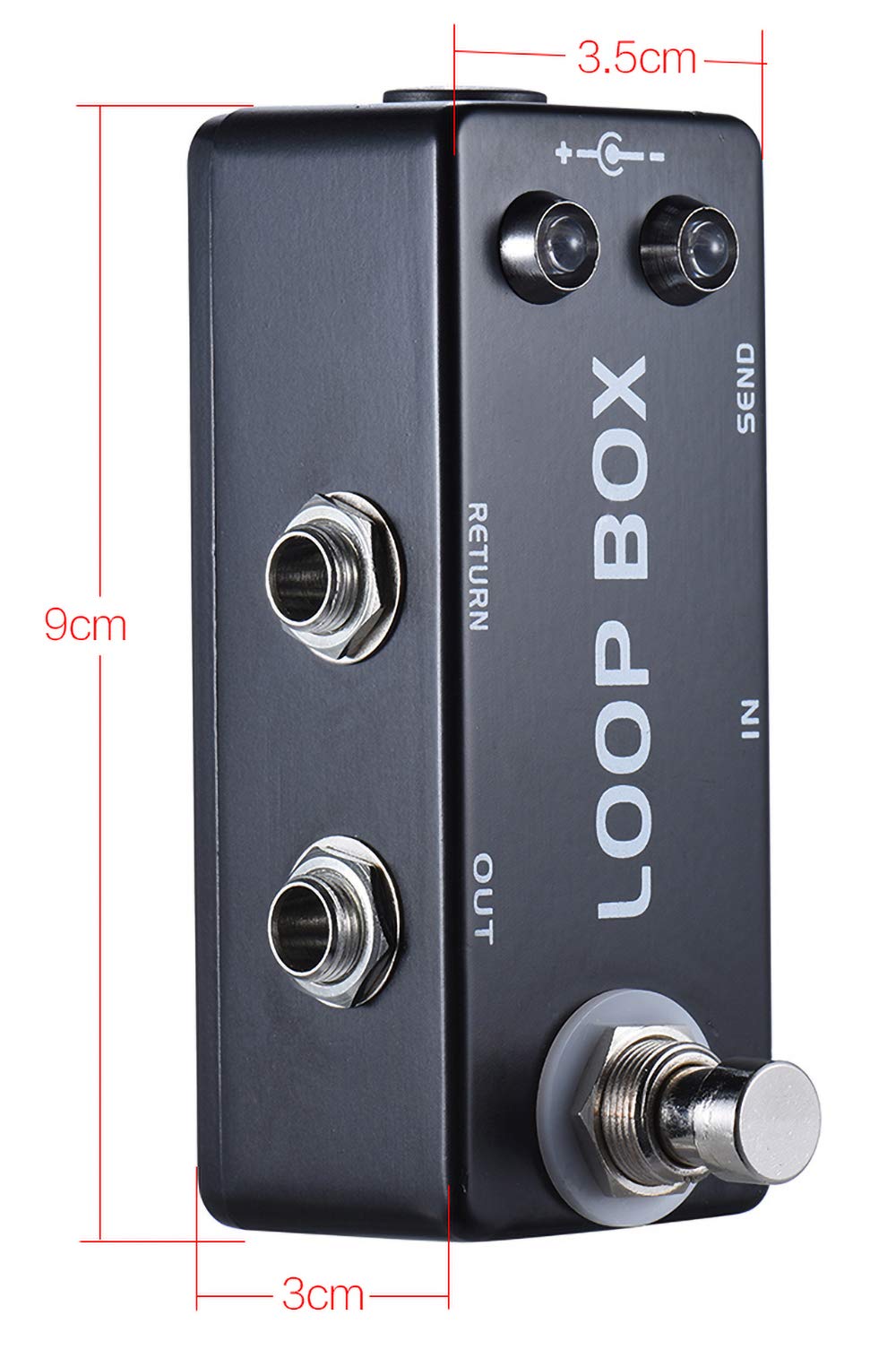 Pedal de Efecto Guitarra YMUZE Moskyaudio Mini Loop Box True Bypass ...