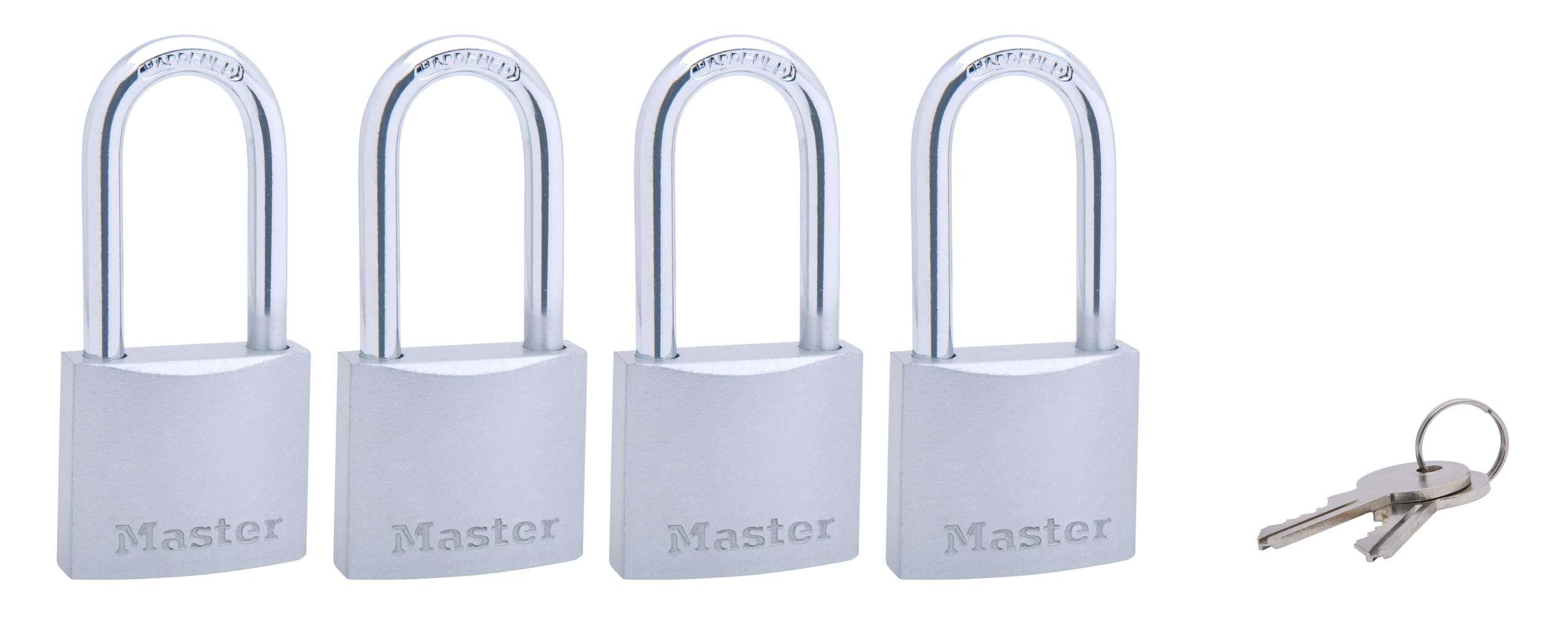 Master Lock Candados Metálicos Económicos de 38 mm de Ancho Gancho Lar ...