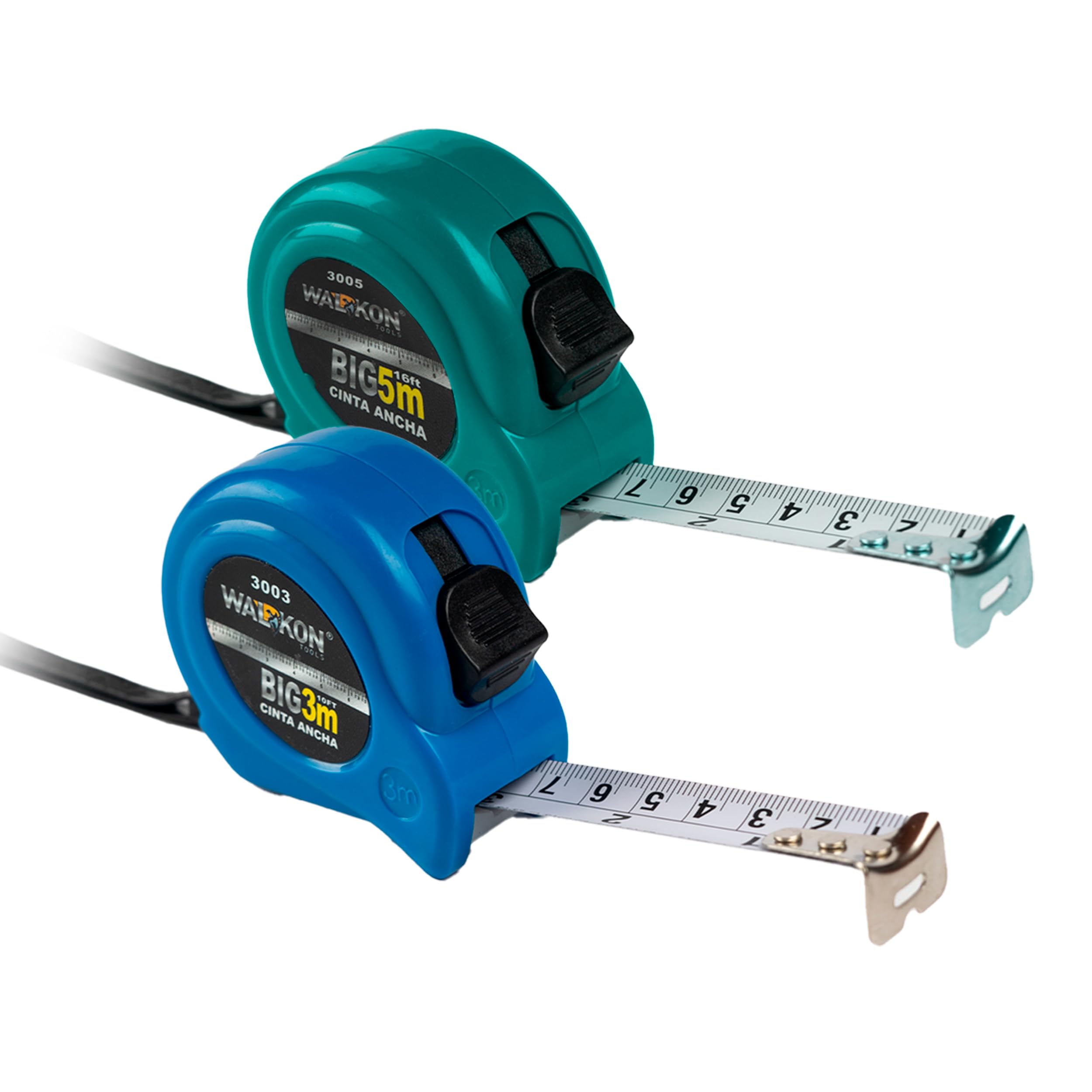 Pack x2 Cinta Metrica - Flexometro 3 metros & Flexometro 5 metros | Ci ...