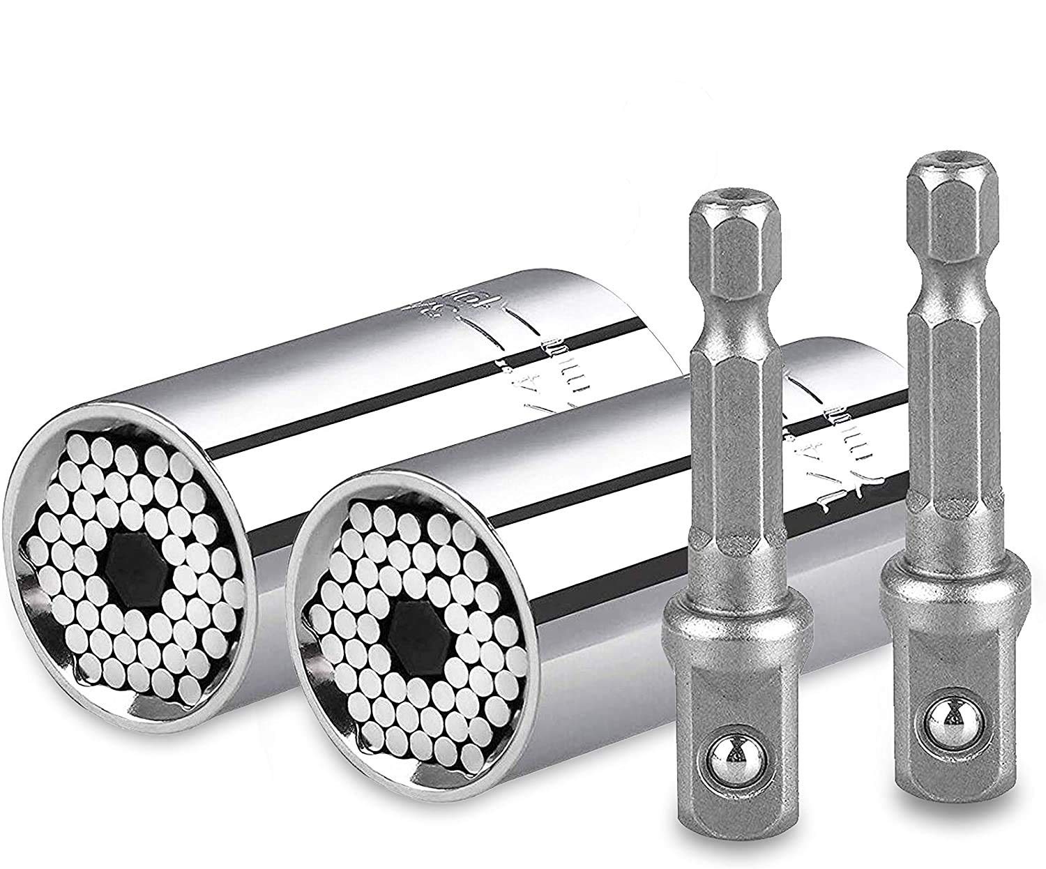 Universal Socket Grip Adapter, 1/4 to 3/4 IN Ratchet Wrench Power Dril ...