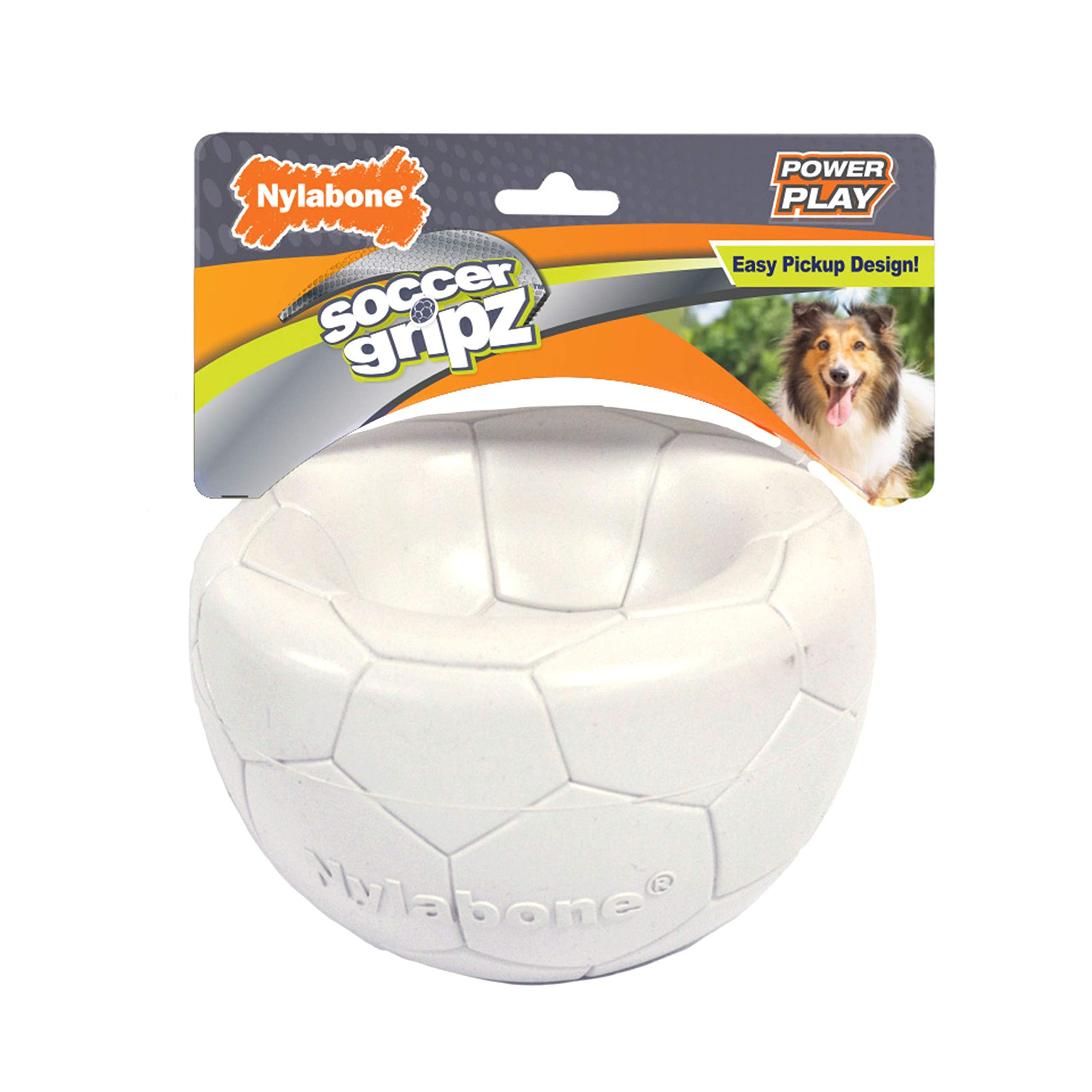 Nylabone Juguete Power Play Soccer Ball – Cremas y Más