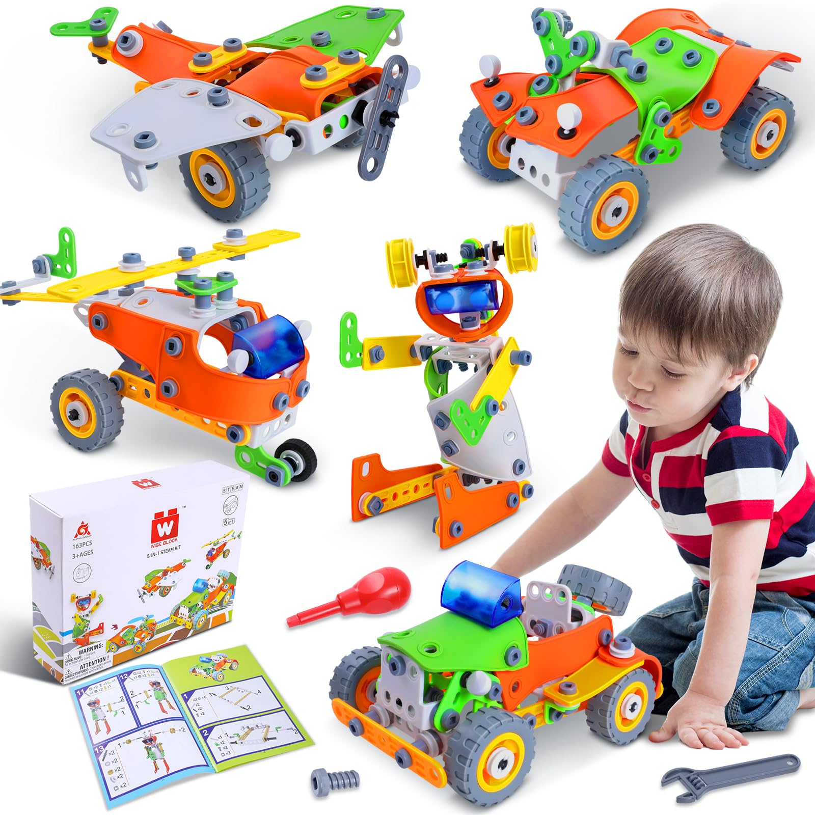 Wise Block 5 en 1 Steam Kit – Cremas y Más