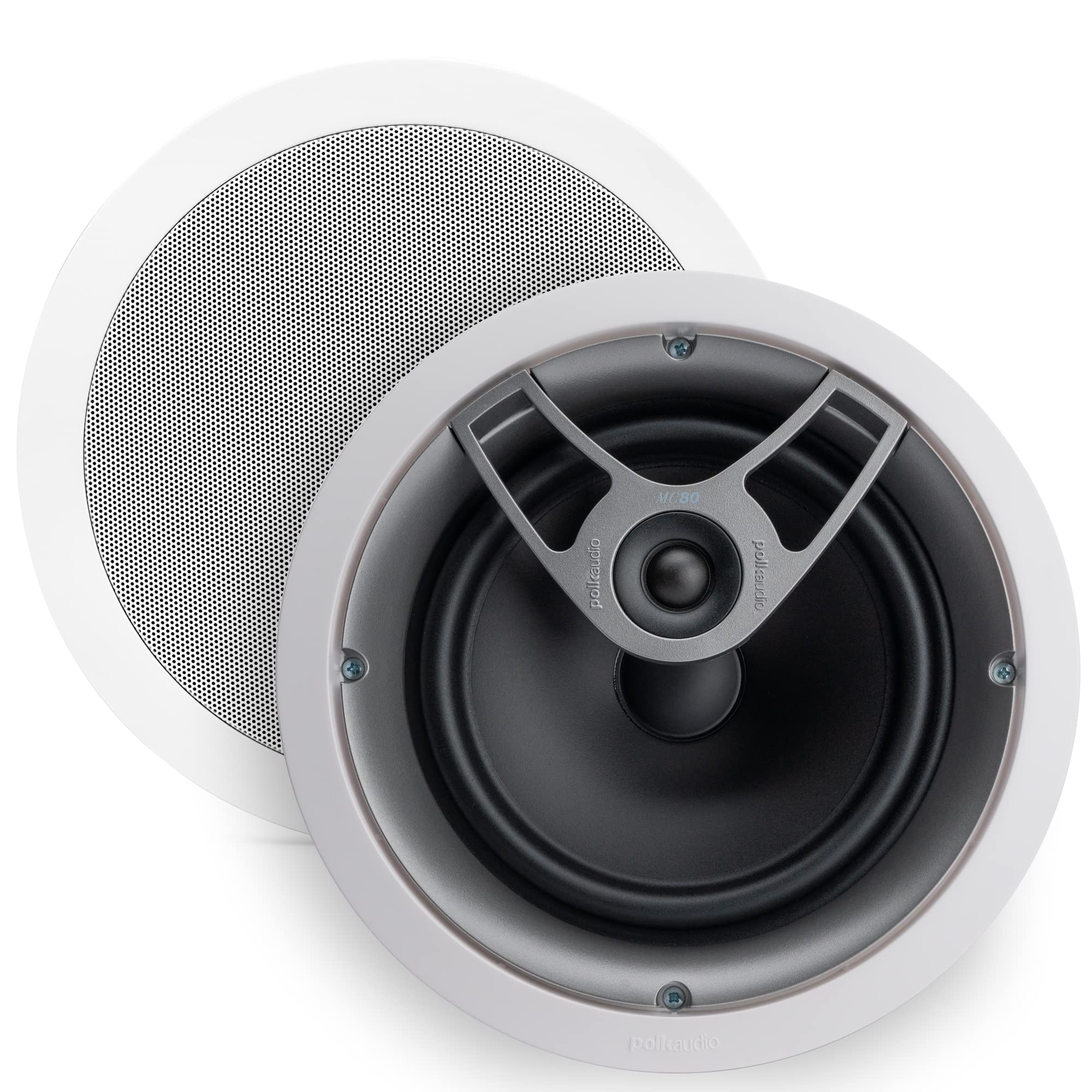 Polk Audio MC80 Altavoz de 2 vías en el Techo de 8 Pulgadas (Individua ...